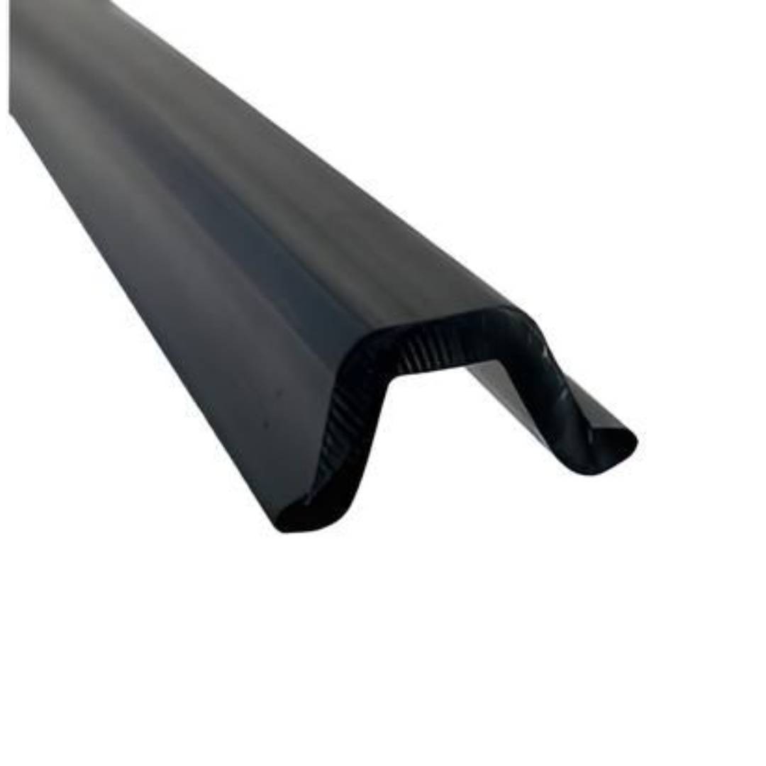 INFILL Plastic Caravan Infill for Rails 21.5 x 12.5mm high Black 241. ...