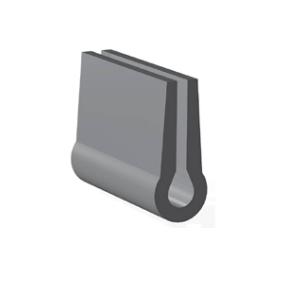 RUBBER EDGE STRIP Deep Round Finish 15mm x 1.2mm CS17 – Basis NZ