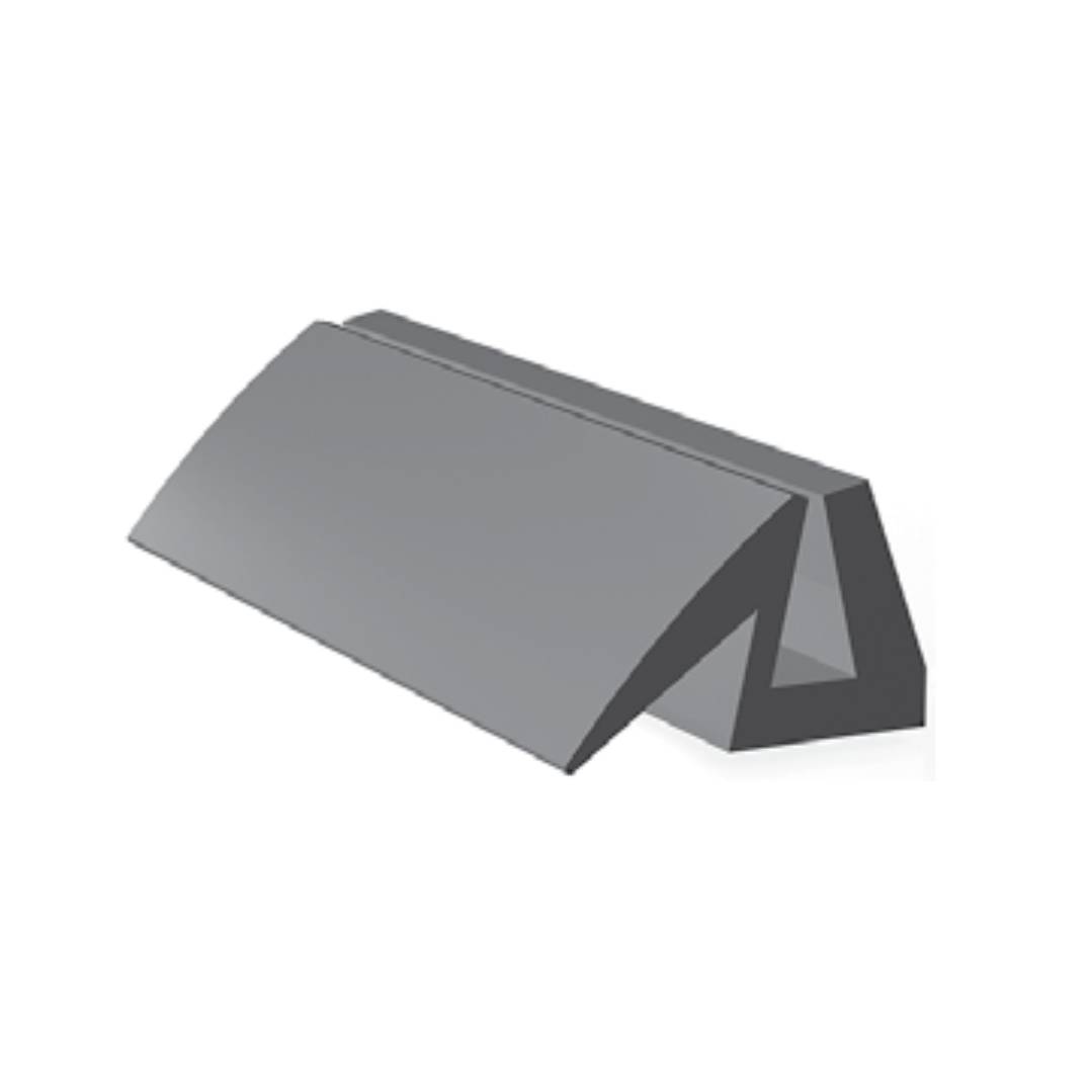 RUBBER EDGE CHANNEL with Side Blade per metre CS4 – Basis NZ